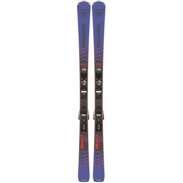 Lyže: Rossignol REACT RTX XPRESS RTL + XPRESS 10 GW B83 BLACK / RAOBK02 ...