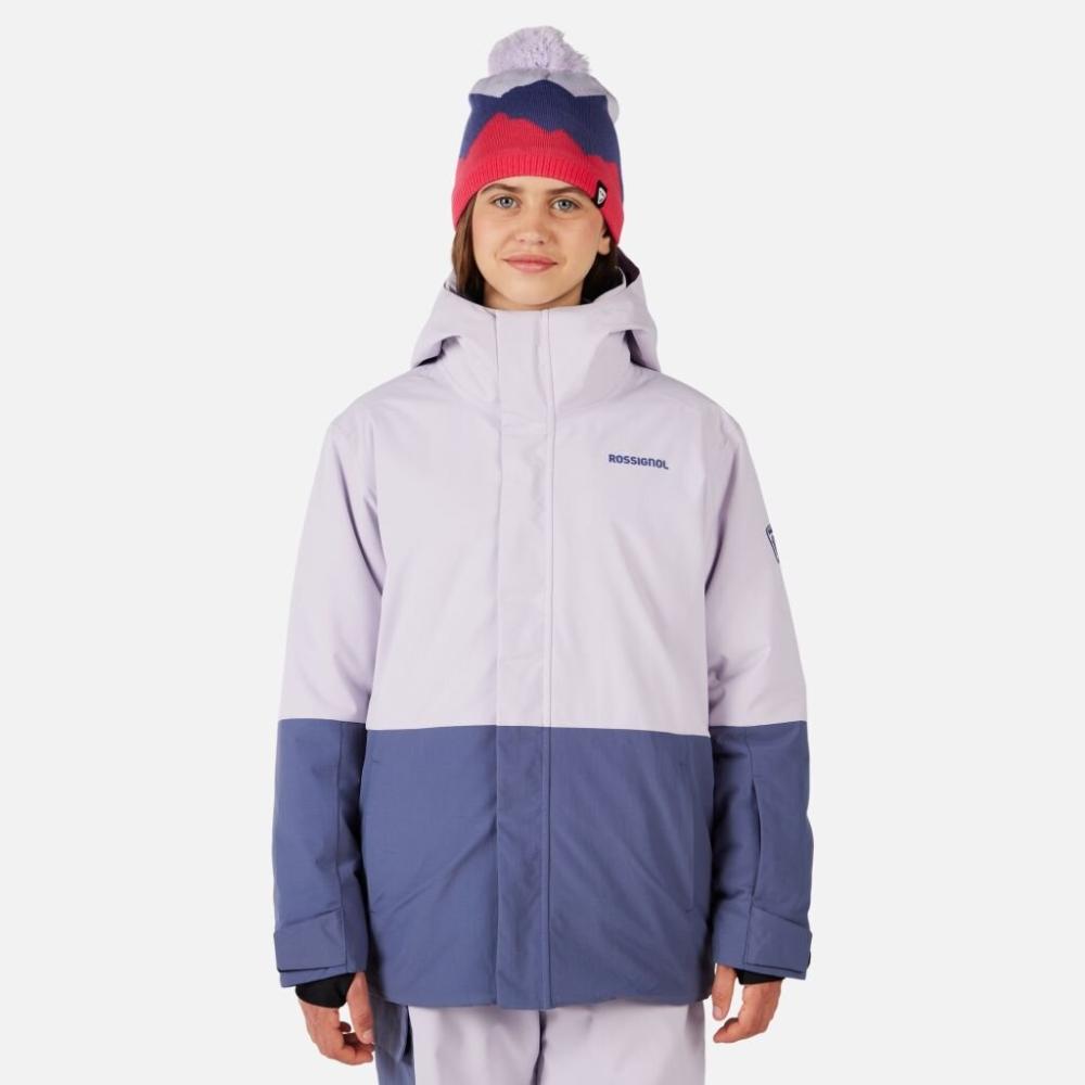 Lyžařské bundy: Rossignol JR OUTERLIMITS INSULATED JKT-GALACTIC LILAC-bunda